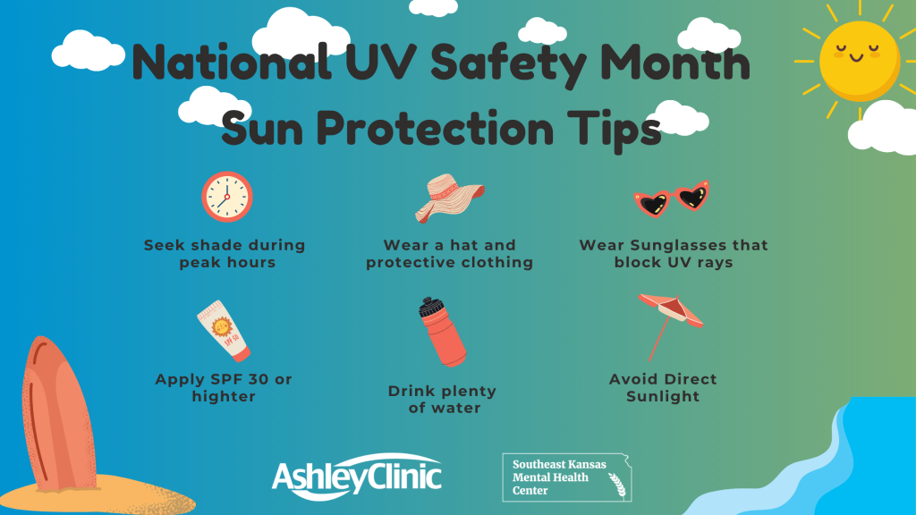 July is National UV Safety Month - Southeast Kansas Mental Health Center